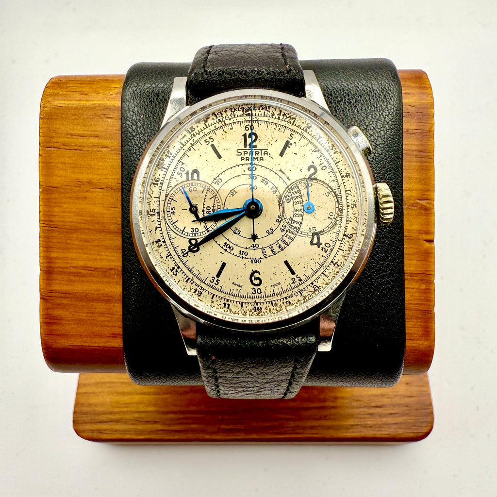 Sparta Prima Chronograph Monopusher 30's Landeron 13 / Hahn 40's ...