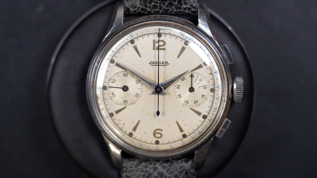 Jaeger-LeCoultre Chronograph cal. Valjoux 23 – French Watch Collector